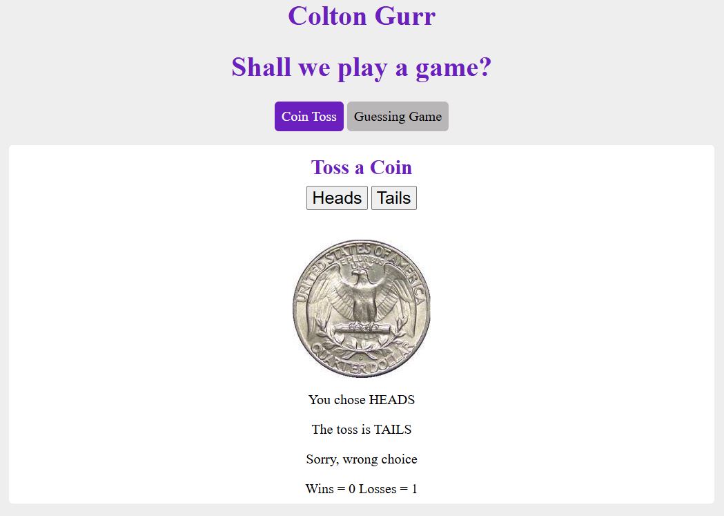 Colton Gurr - Resume